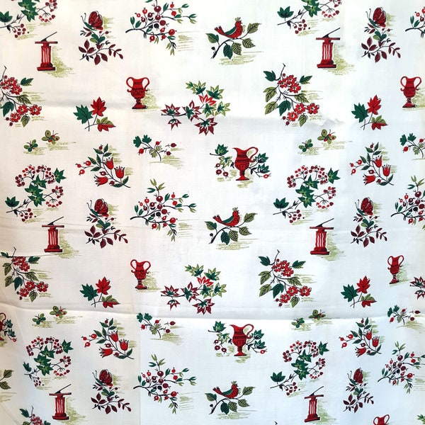 Modern Red Fabric - Etsy