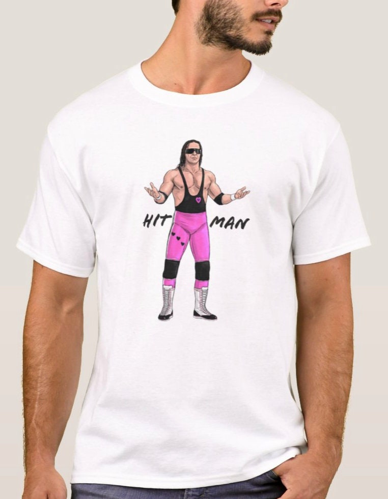 Bret the Hitman Hart Legendary WWF Icon T-shirt Men Women Apparel - Etsy