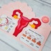 FEMALE FERTILIZATION, Human Anatomy, Educational Toy, Reproductive ...