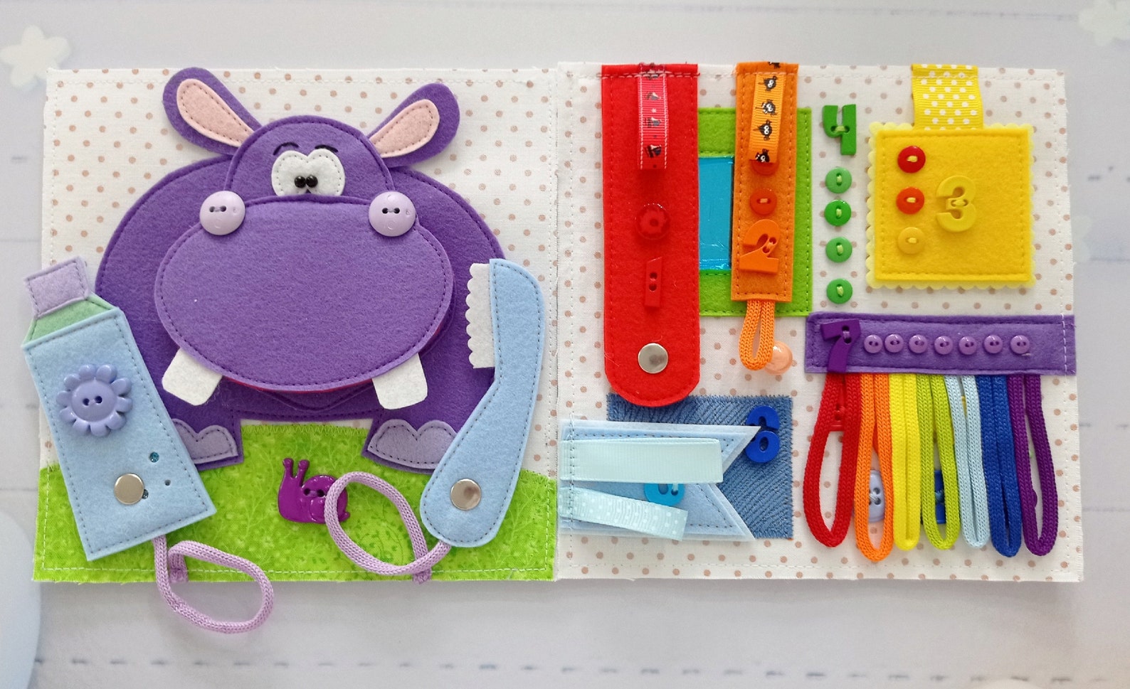 Bright Rainbow Book for Children: a Spark of Creativity and - Etsy