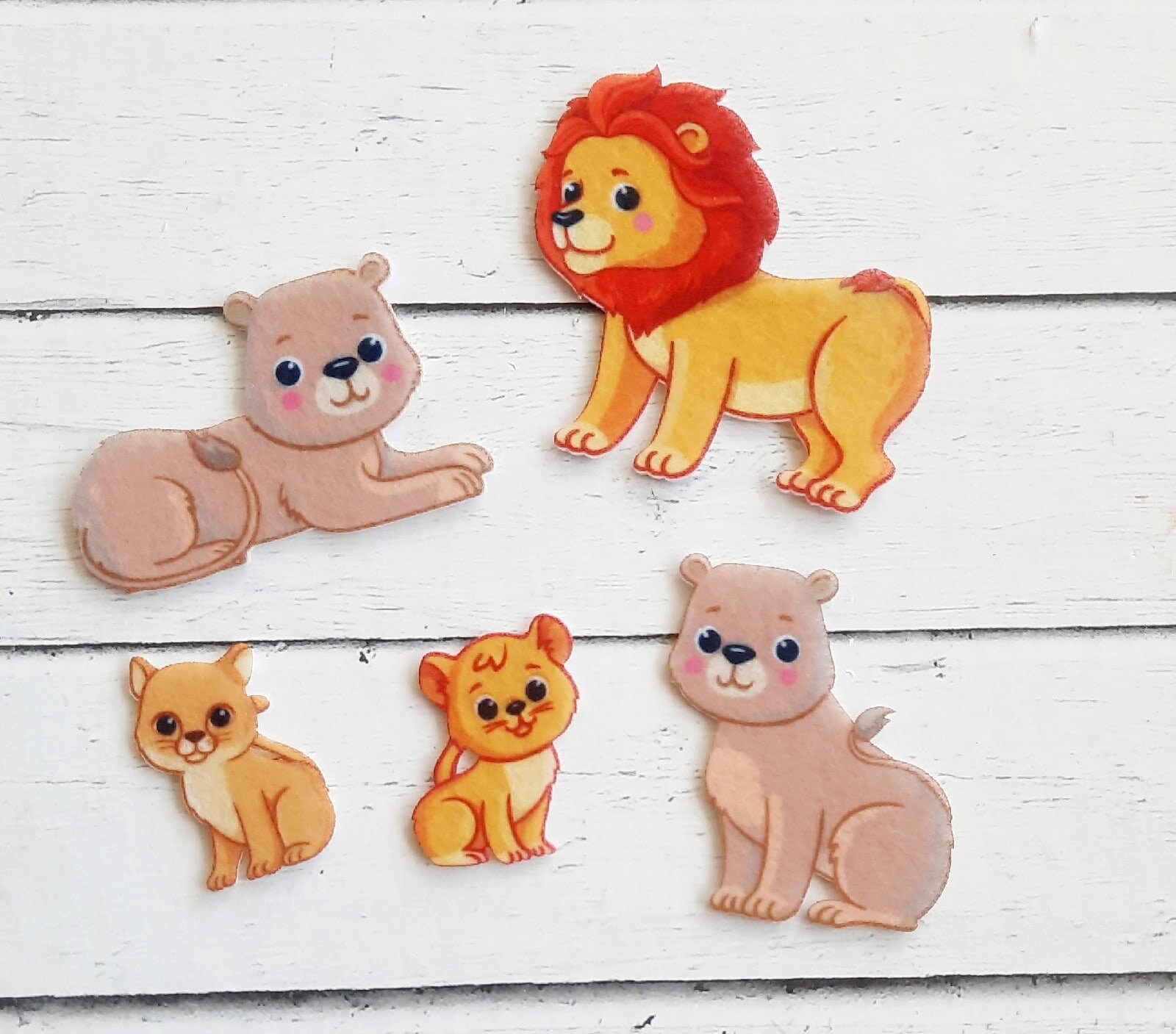 Developing Tablet, Set Animals of Africa,felt Board Story, Tactile Book ...