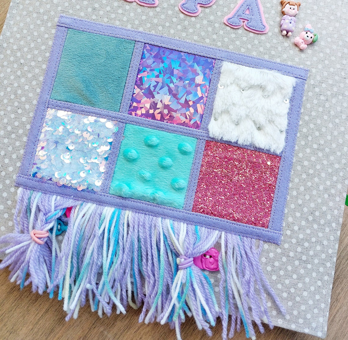 Activities for Restless Hand Baby Mat Sensory Busy Board - Etsy