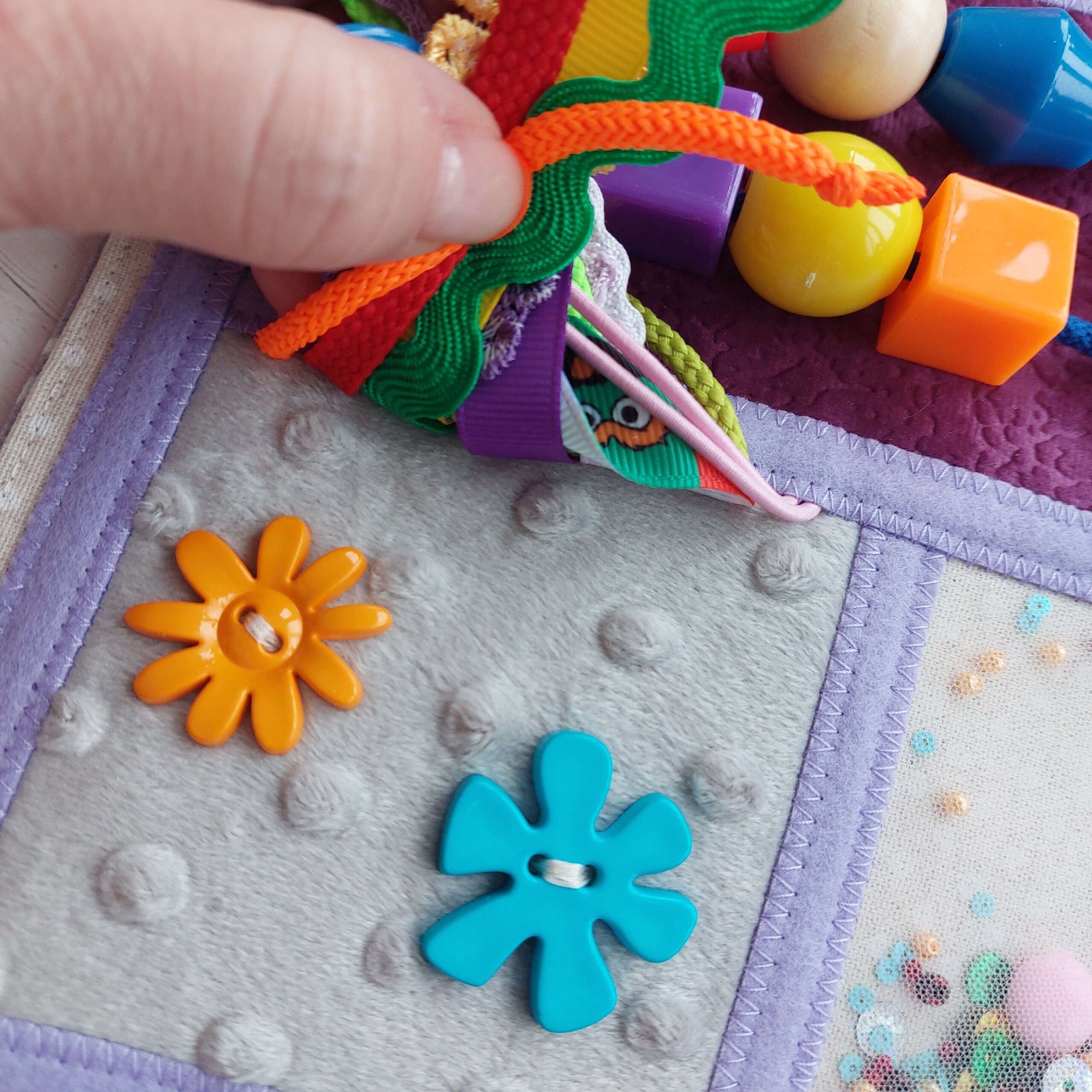 Special Needs Development Mat,busy Board Autism,tactile Tablet for ...