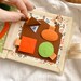 Montessori-based Development Mini-book Nature, Children First Tactile ...