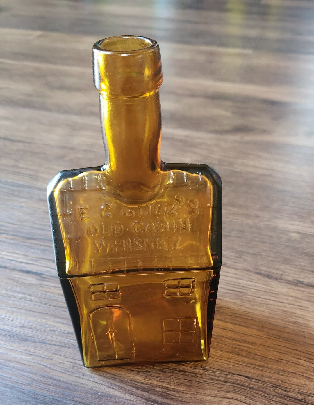 Vintage Amber Glass Booz's Old Cabin Whiskey Bottle Philadelphia PA - Etsy