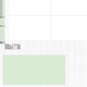 Detailed Budgeting Tool - Expense Spreadsheet - Etsy