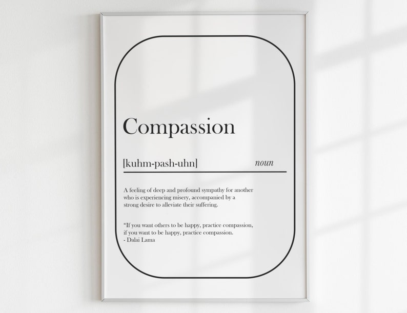 Compassion Definition Digital Download - Etsy Canada