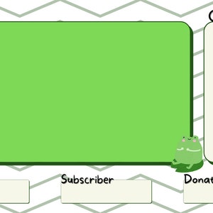 Froggie Twitch Overlay - Etsy