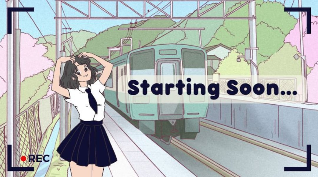 Animated Starting Soon Screen for Twitch Streamers - Etsy