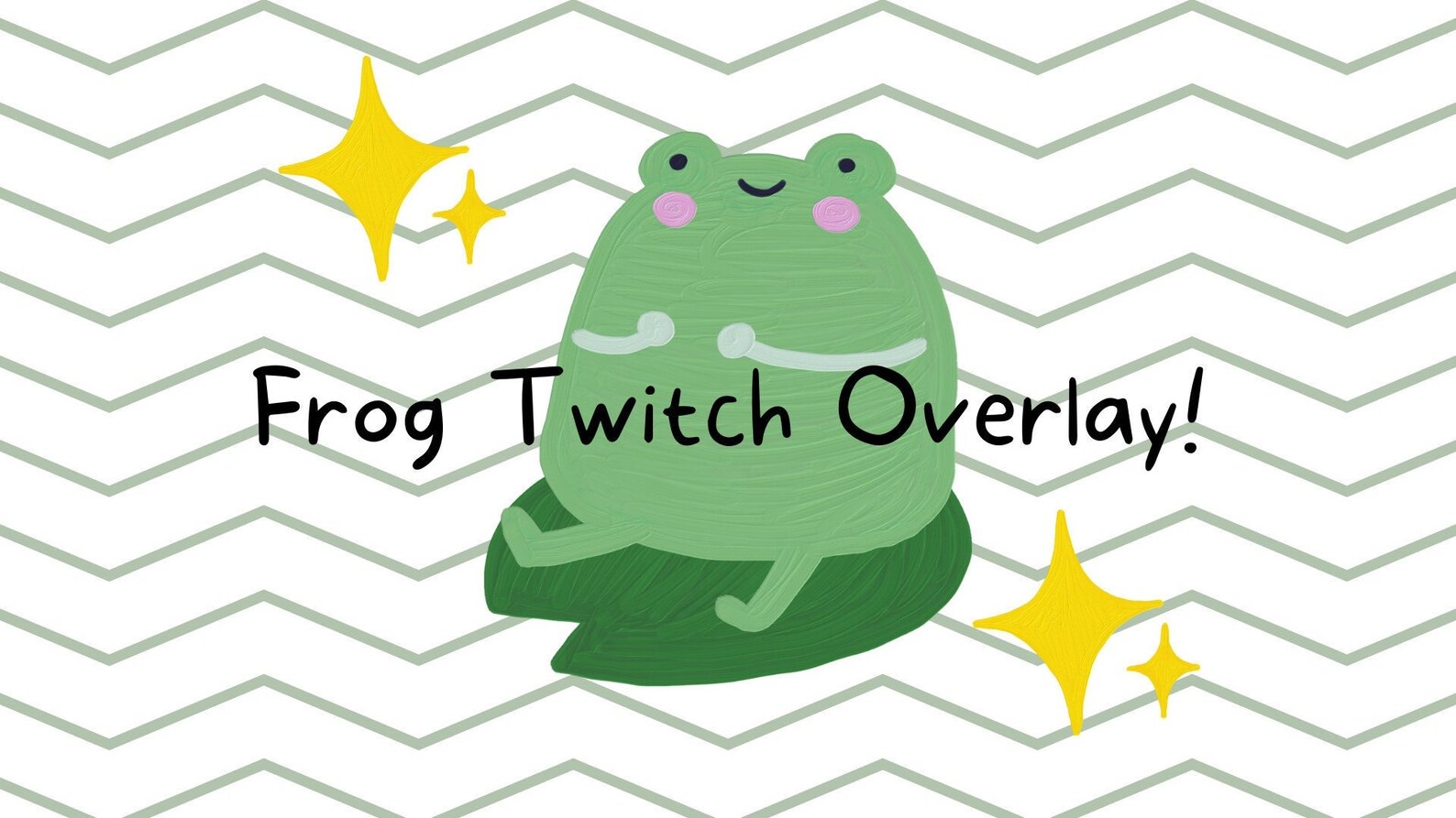 Froggie Twitch Overlay - Etsy