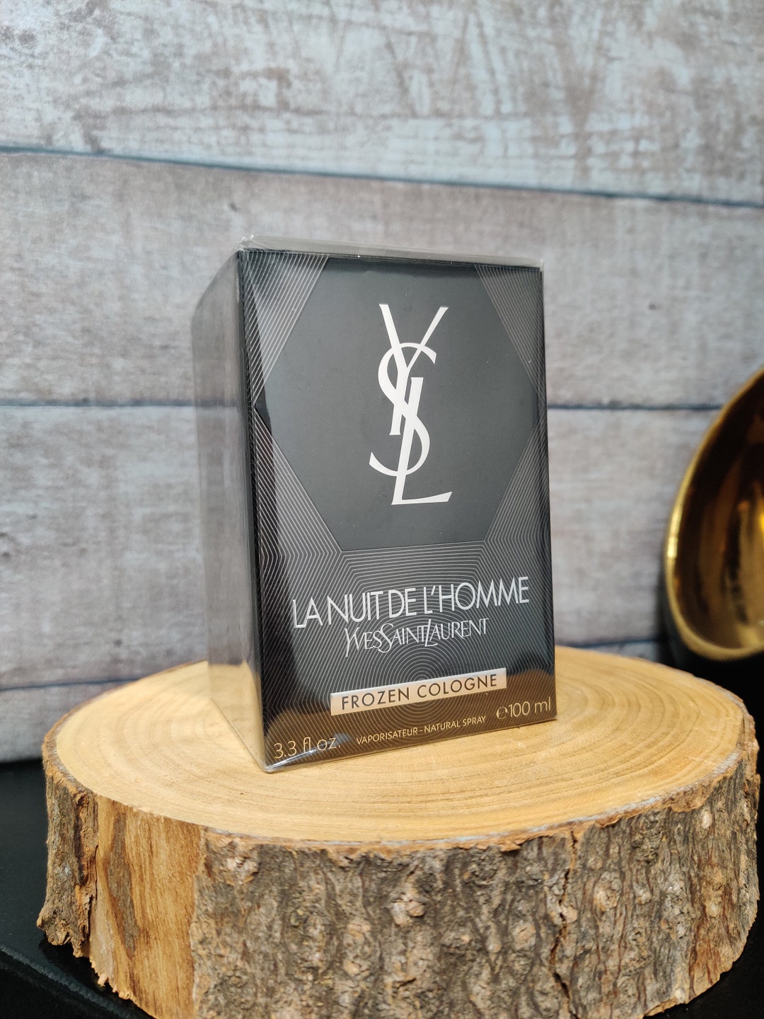 YSL Frozen Cologne La Nuit De L'homme 100ml Yves Saint - Etsy