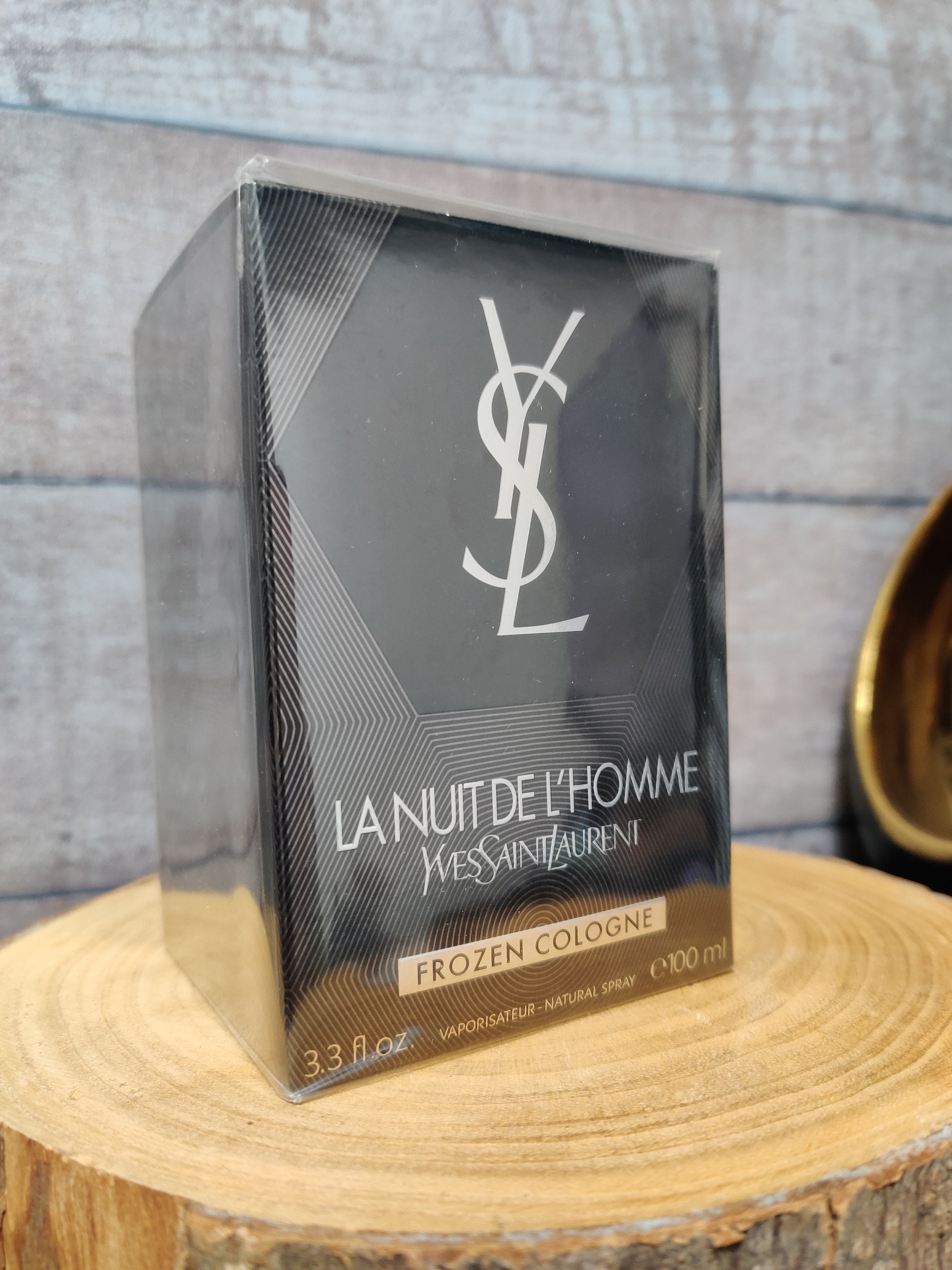 YSL Frozen Cologne La Nuit De L'homme 100ml Yves Saint - Etsy