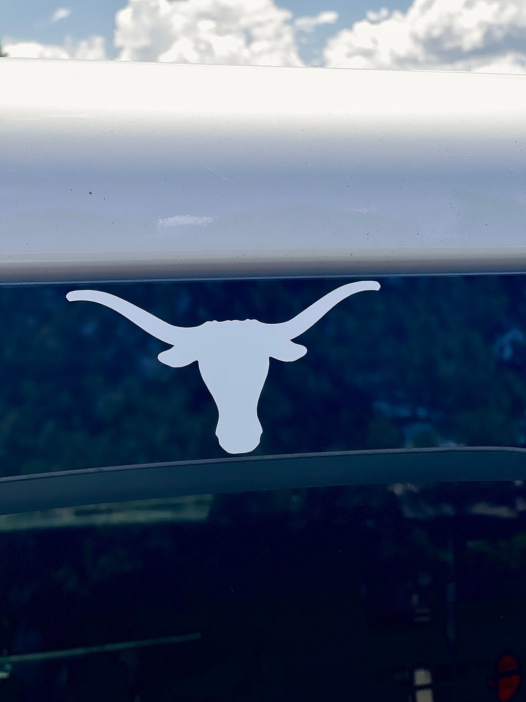 Longhorn Vinyl Decal Sticker Football, Basketball, Baseball, Softball ...