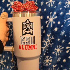 Custom Alumni School/team Logo Vinyl Decal Sticker Football, Basketball ...