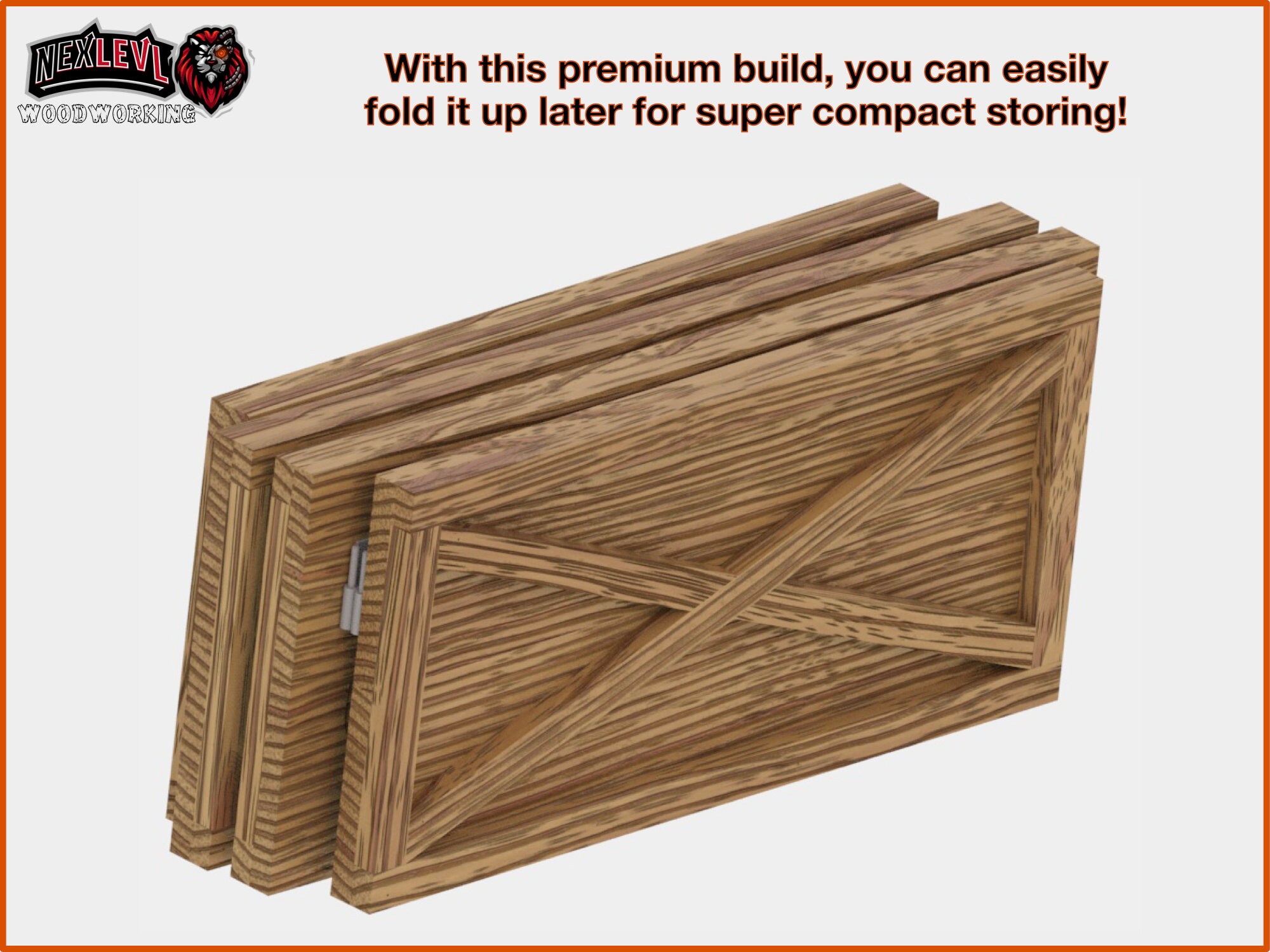 3D Woodworking Plans Collapsible Tree Collar Plans for Christmas Tree ...