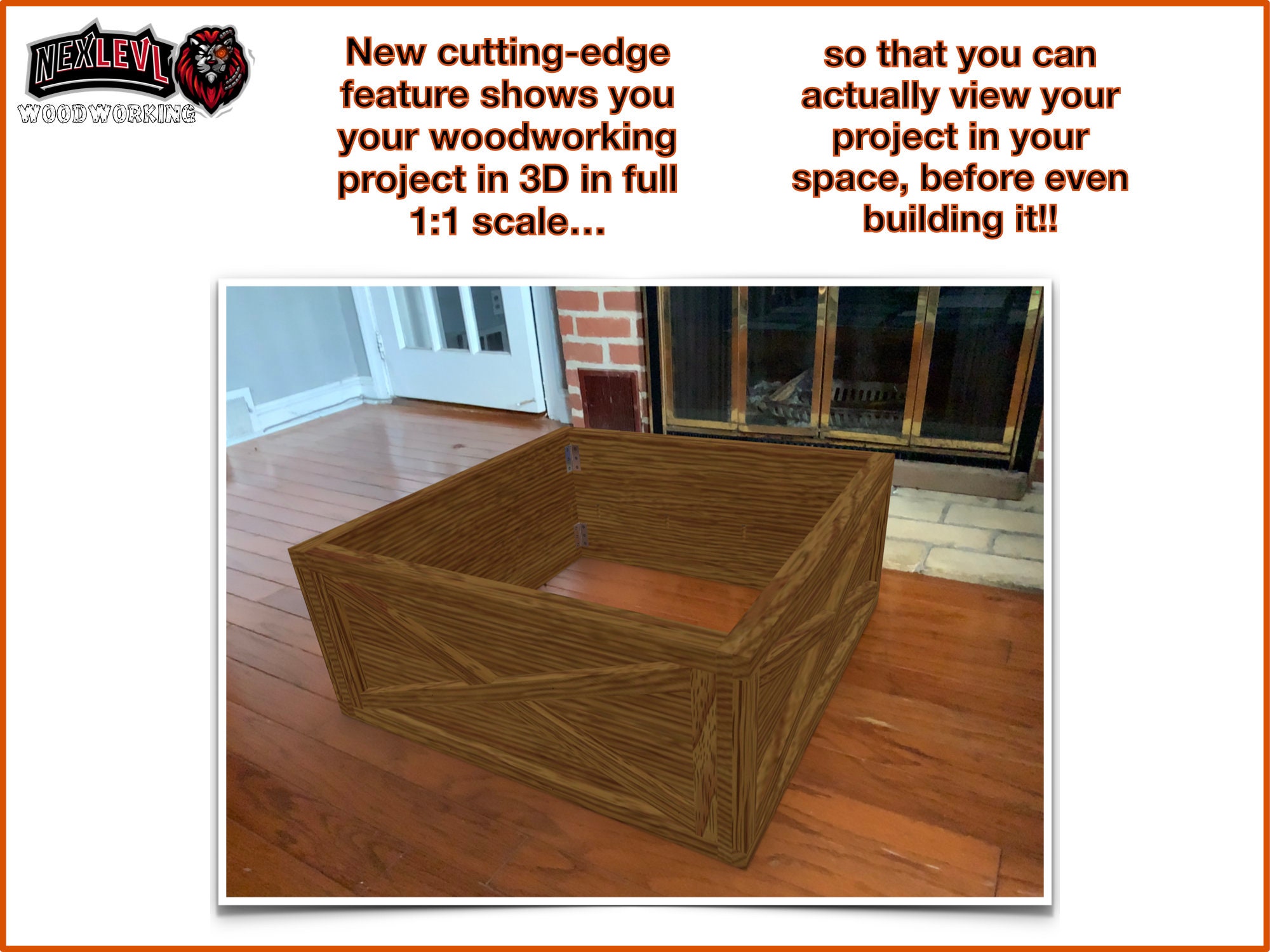 3D Woodworking Plans Collapsible Tree Collar Plans for Christmas Tree ...