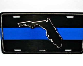 Blue Florida Plate - Etsy