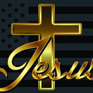 JESUS CHRIST AMERICAN Tactical Flag Metal Car License Plate - Etsy