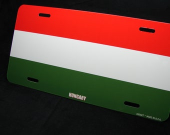 Hungarian License Plate - Etsy