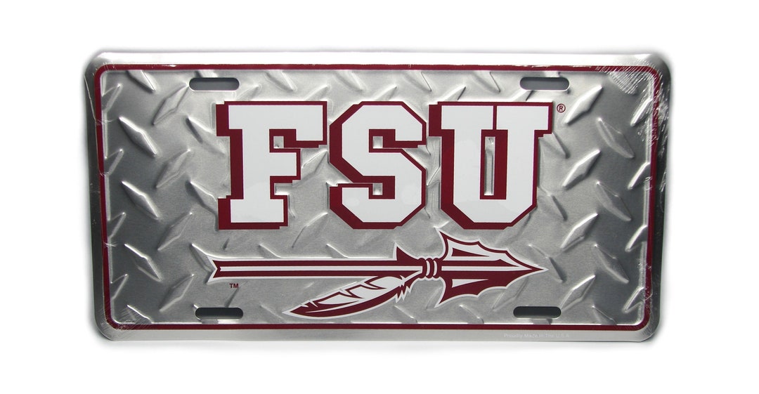 Officially Licensed FSU Florida State University Seminoles 3D EMBOSSED ...