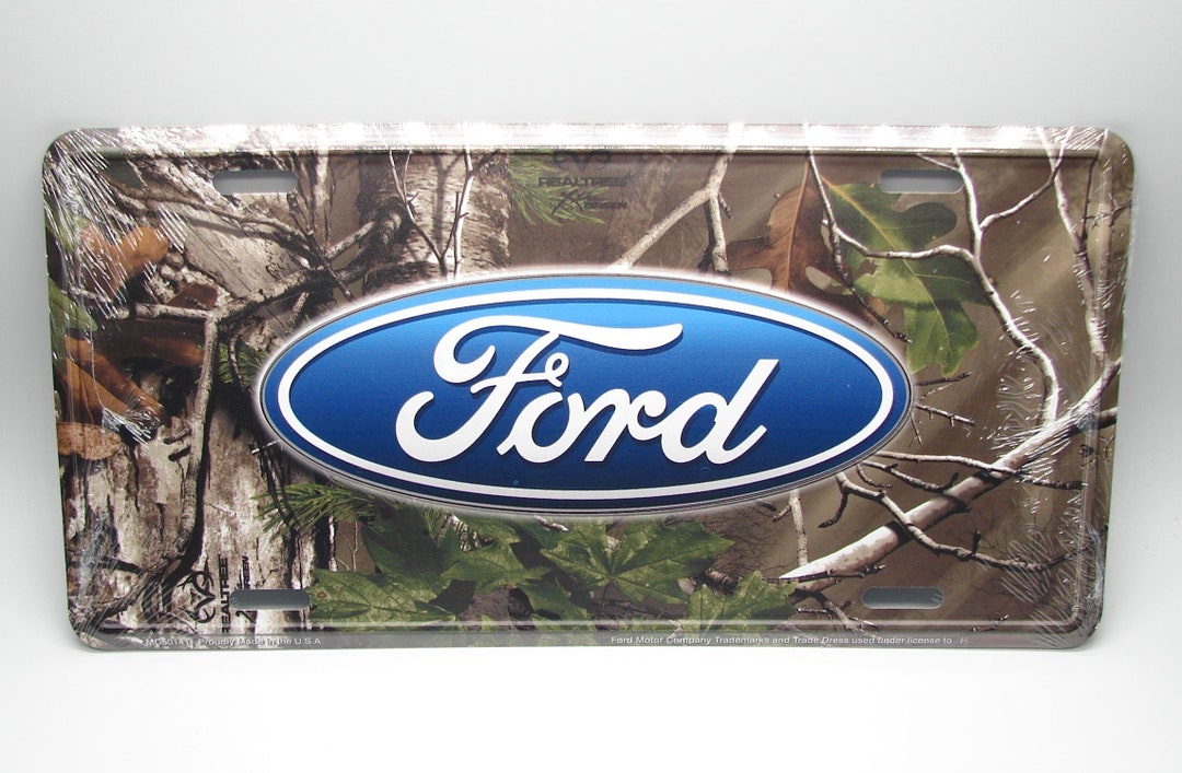 Officially Licensed Ford Motor Company Emblem With Camo, Camouflage ...