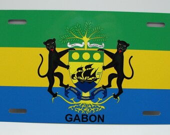 Gabon Coat of Arms - Etsy