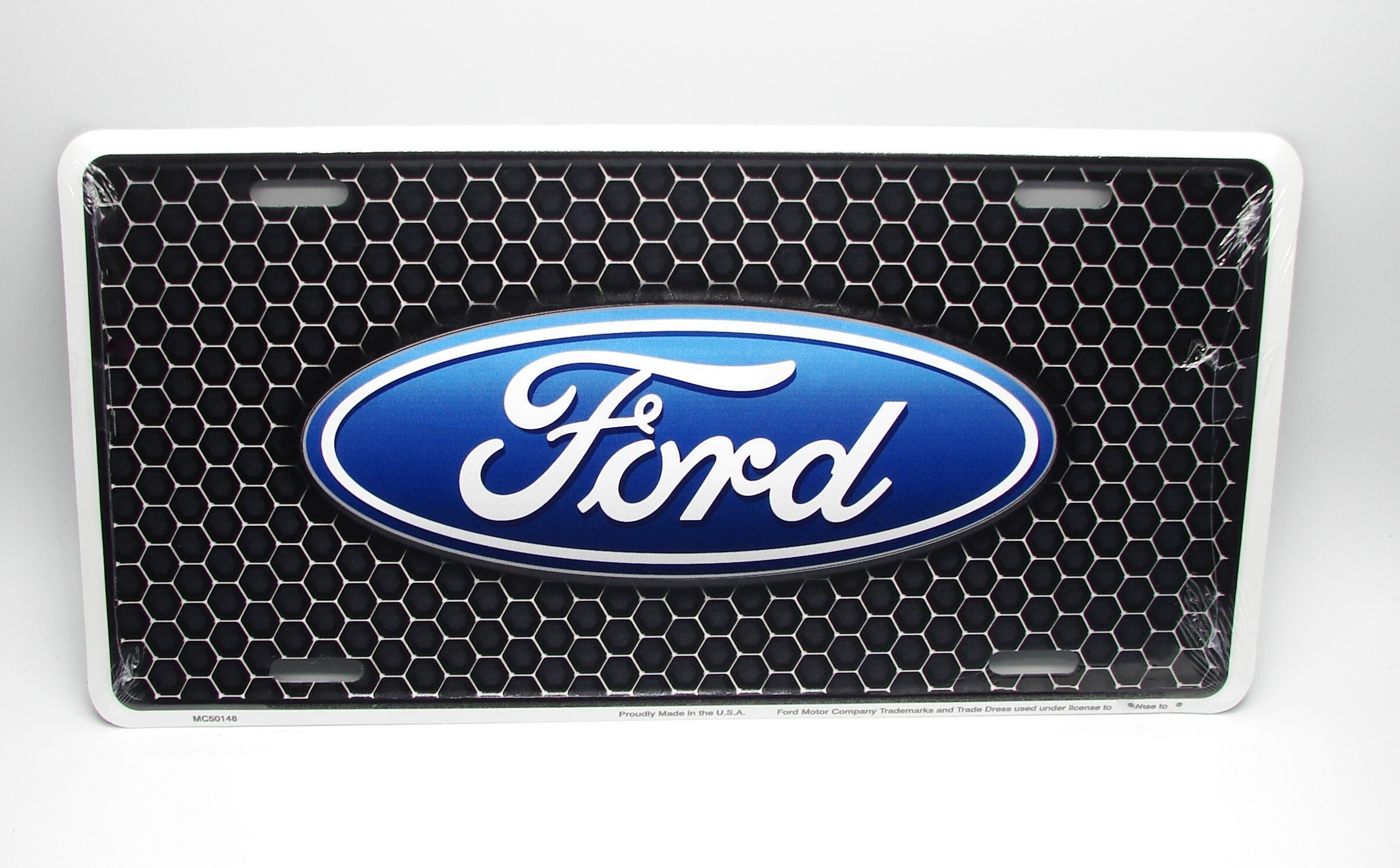 Ford Motor Company Emblem With Blue Background 3D EMBOSSED - Etsy