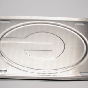 UGA University of Georgia Bulldogs Super G 3D EMBOSSED Metal Car ...