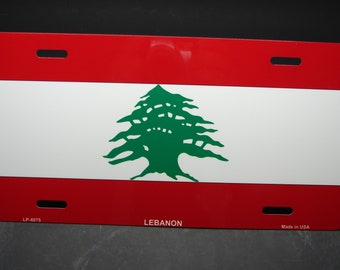 Lebanese License Plate - Etsy