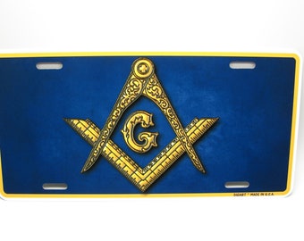Freemason License Plate - Etsy