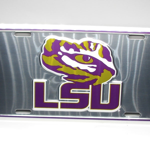 Lsu License Plate - Etsy