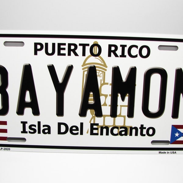 Puerto Rico License Plate Png - Etsy