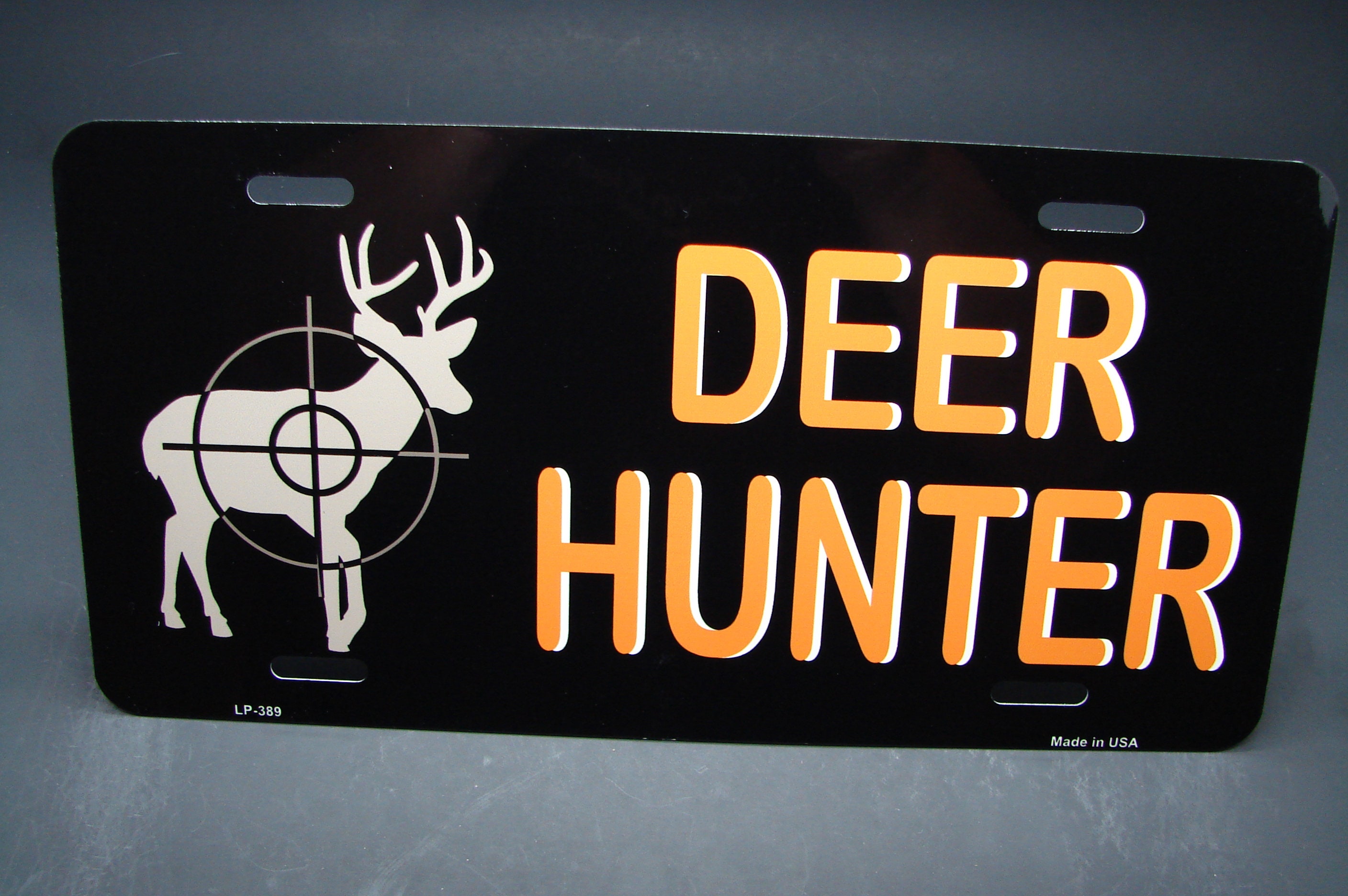 Hunting License Plate Ideas