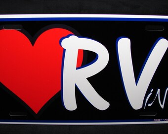 License Plate Motorhome - Etsy