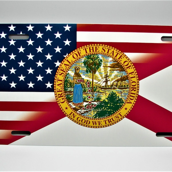 Florida Flag Svg - Etsy