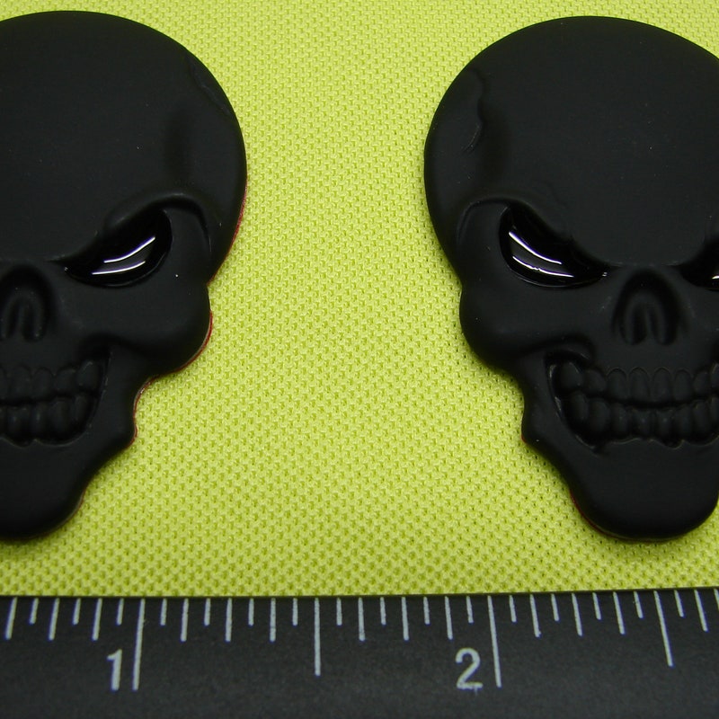 Metal Skull Emblem - Etsy