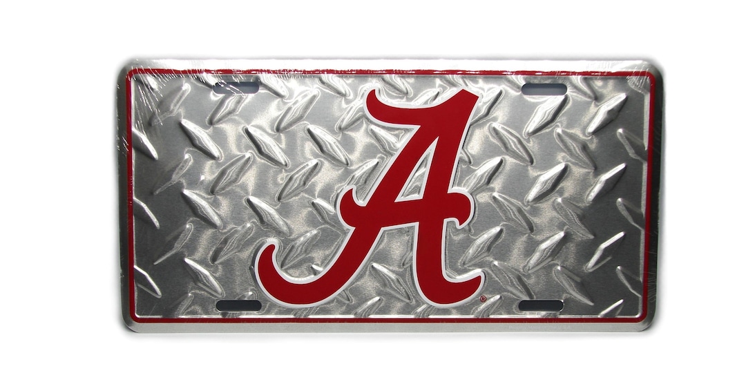 Officially Licensed BAMA University of ALABAMA Crimson Tide 3D EMBOSSED ...