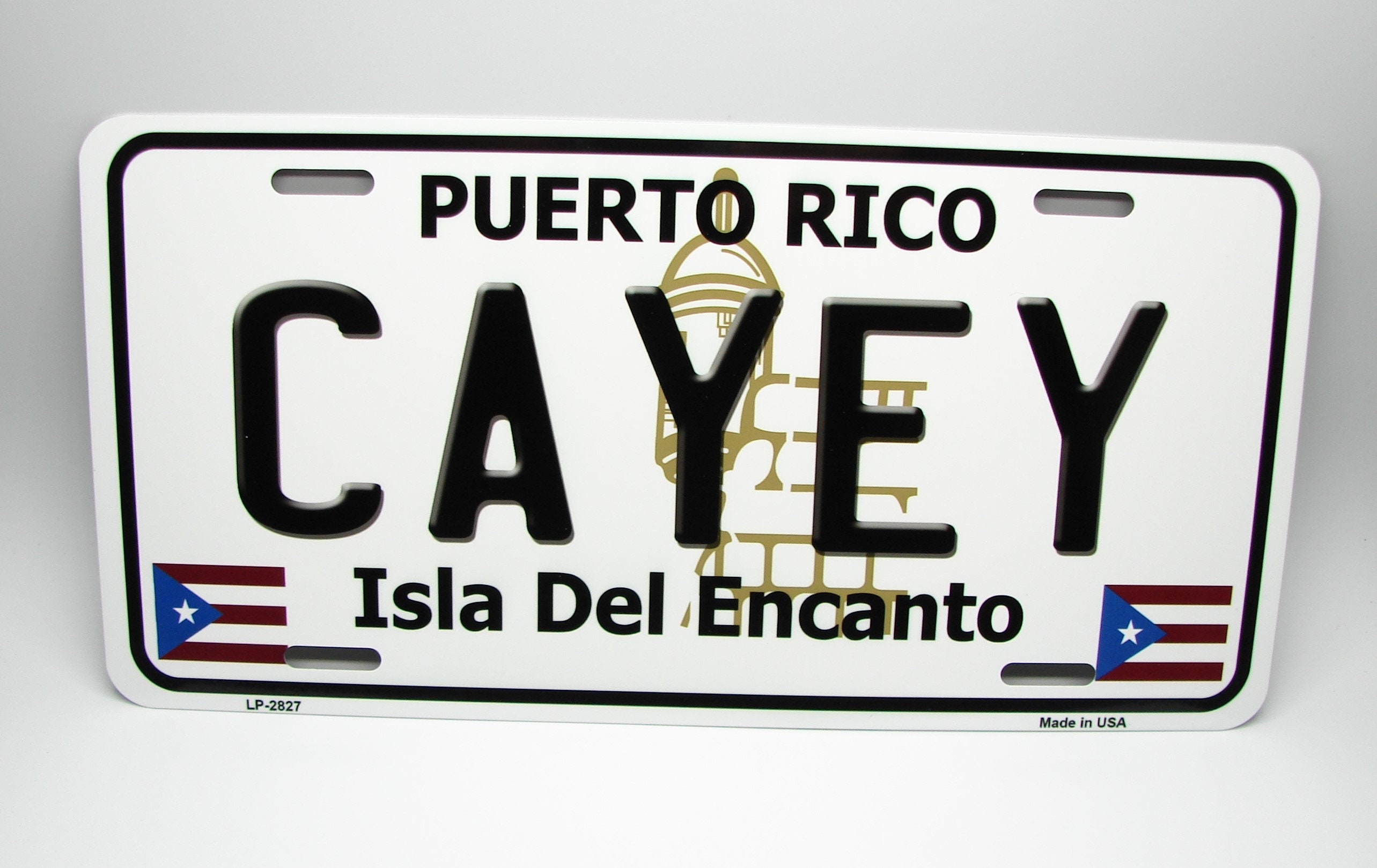 CAYEY PUERTO RICO Isla Del Encanto Metal Car License Plate - Etsy
