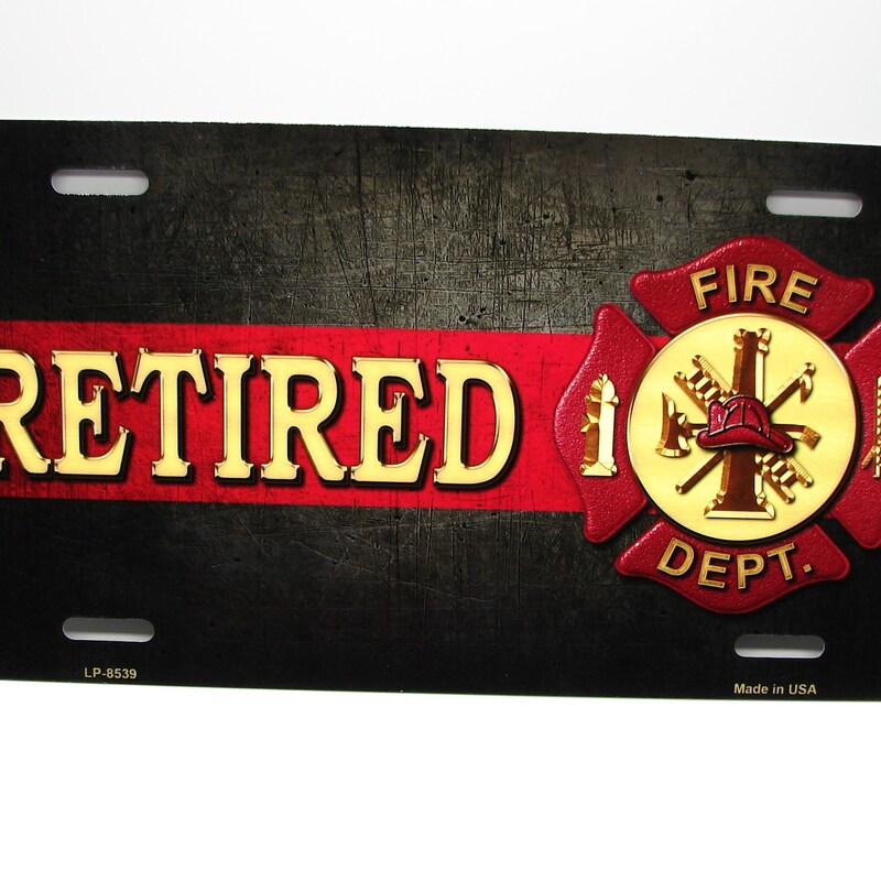 Retired Firefighter - Etsy