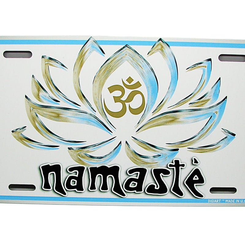 Namaste Sign - Etsy