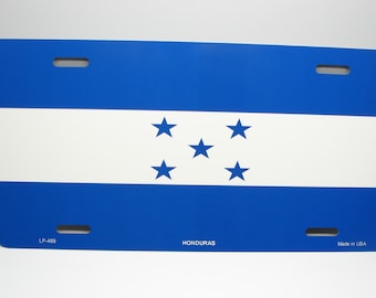 Honduras License Plate - Etsy