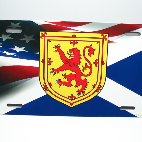 Scotland License Plate - Etsy