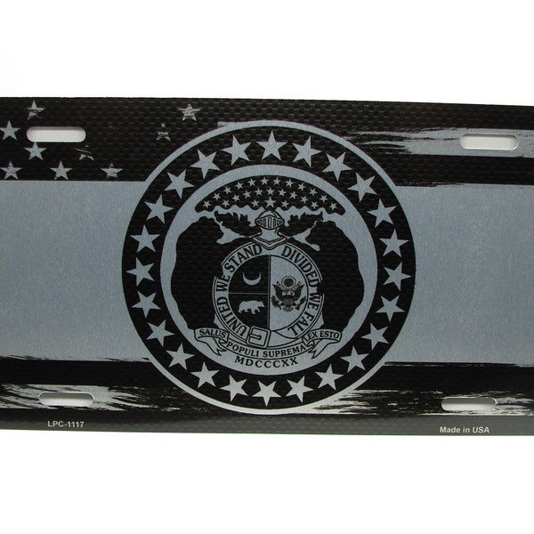 Metal License Plate Missouri - Etsy