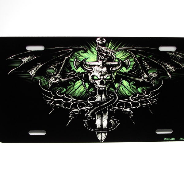 Dragon License Plates - Etsy