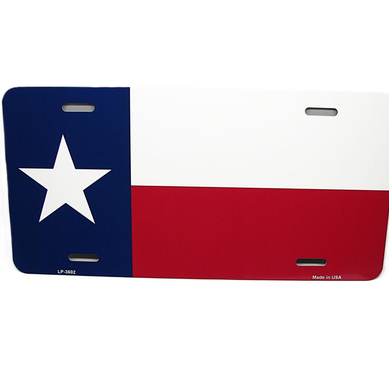 License Plate Star - Etsy