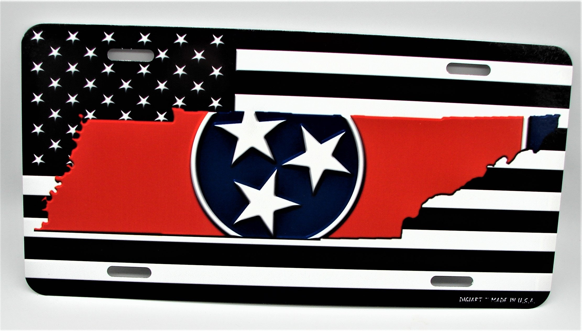 Tennessee Confederate Flag License Plate Frame