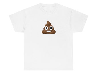 Poop Emoji T-shirt,funny GIFT - Etsy