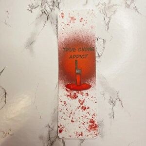 True Crime Bookmark, Unique Bookmarks, Cute Bookmarks,bookmark Set ...