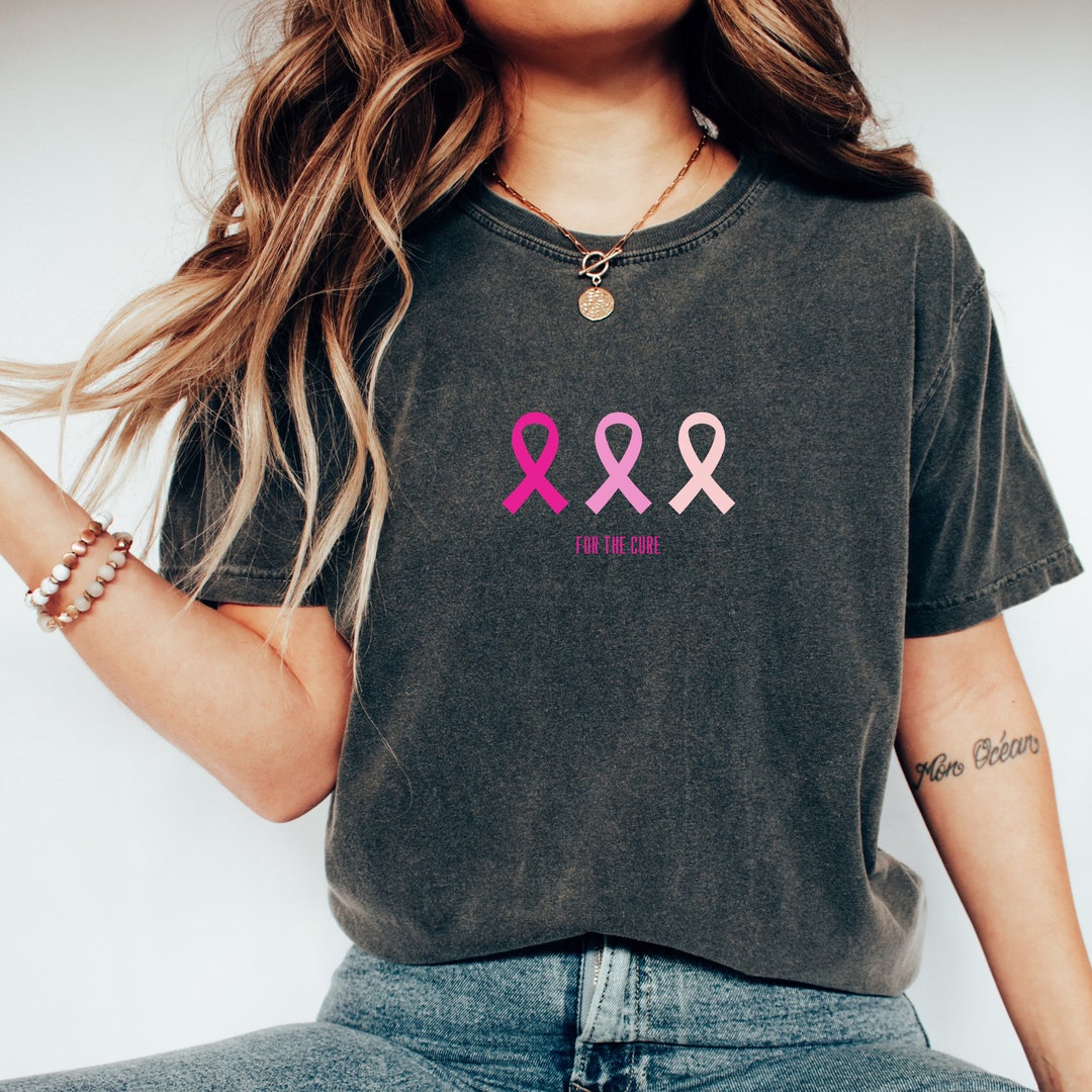 Breast Cancer Awareness Shirt, Breast Cancer Ribbon, Pink Ribbon Shirt ...