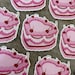Pink Vintage Heart Cake Vinyl Sticker | Cute Dessert Sticker | Birthday ...